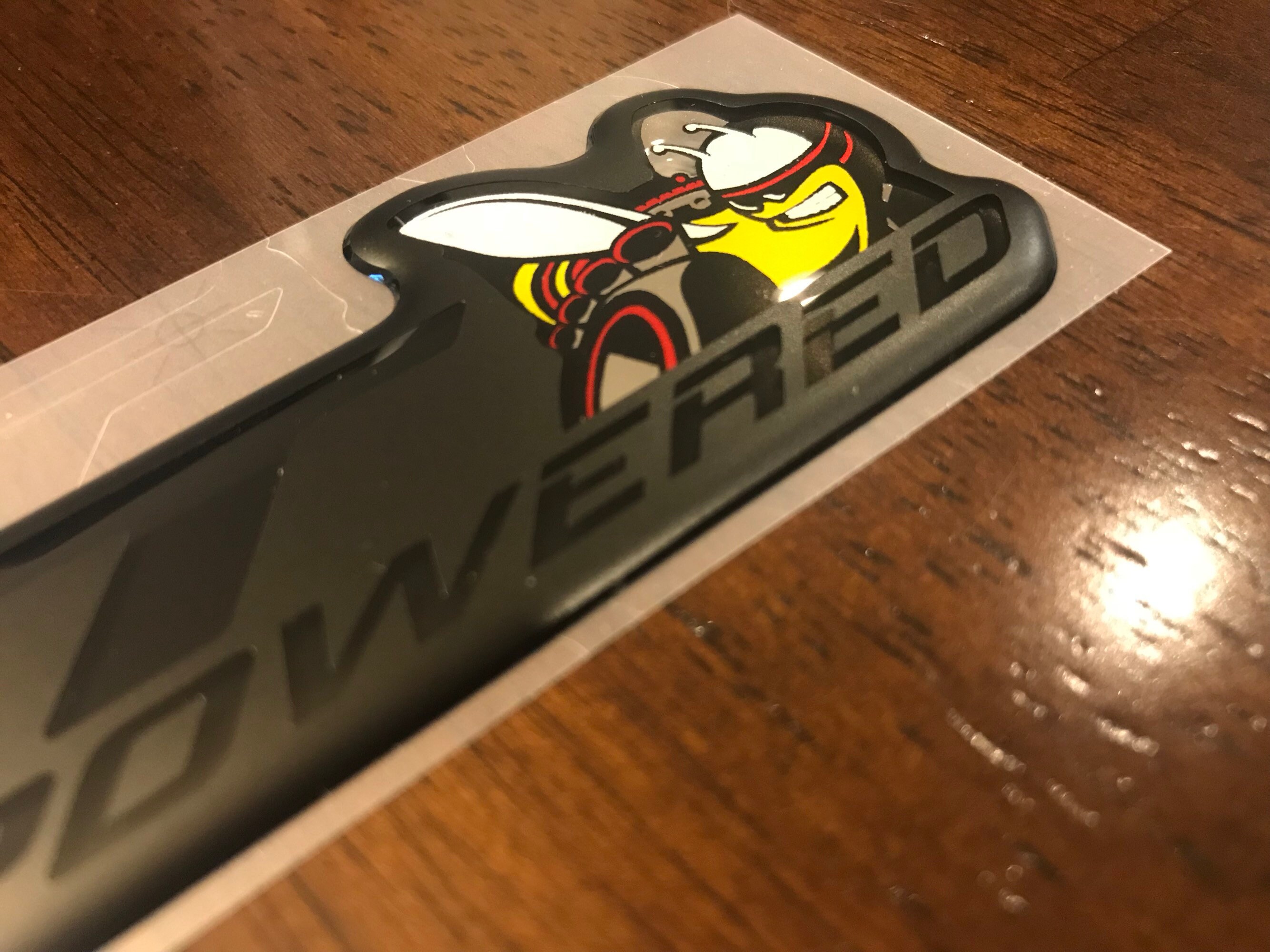 SRT Powered Badge for Scat Pack Challenger/charger in Black | Etsy