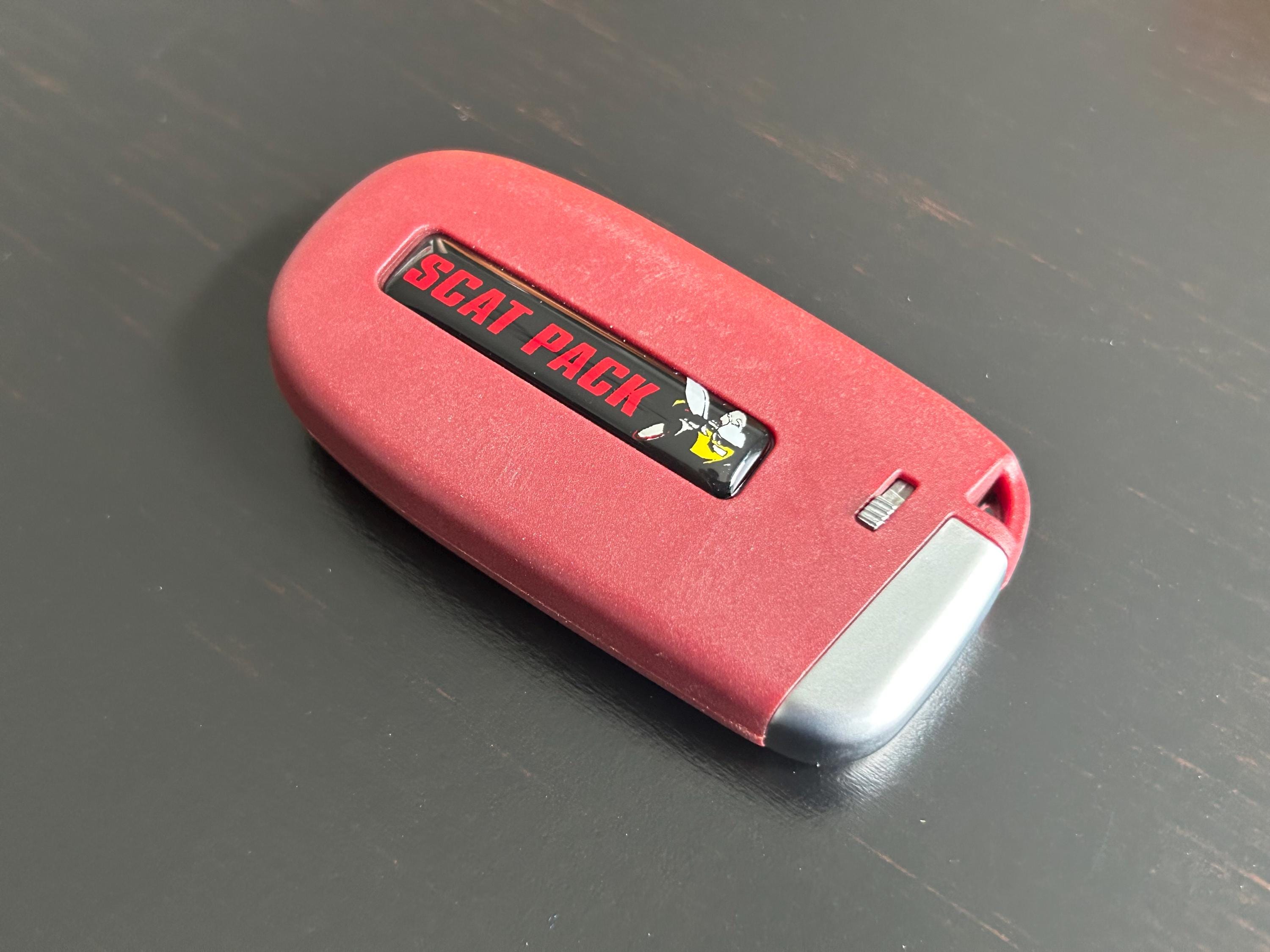 For Challenger/charger Scat Pack Red Key Fob (shell Only) - Etsy