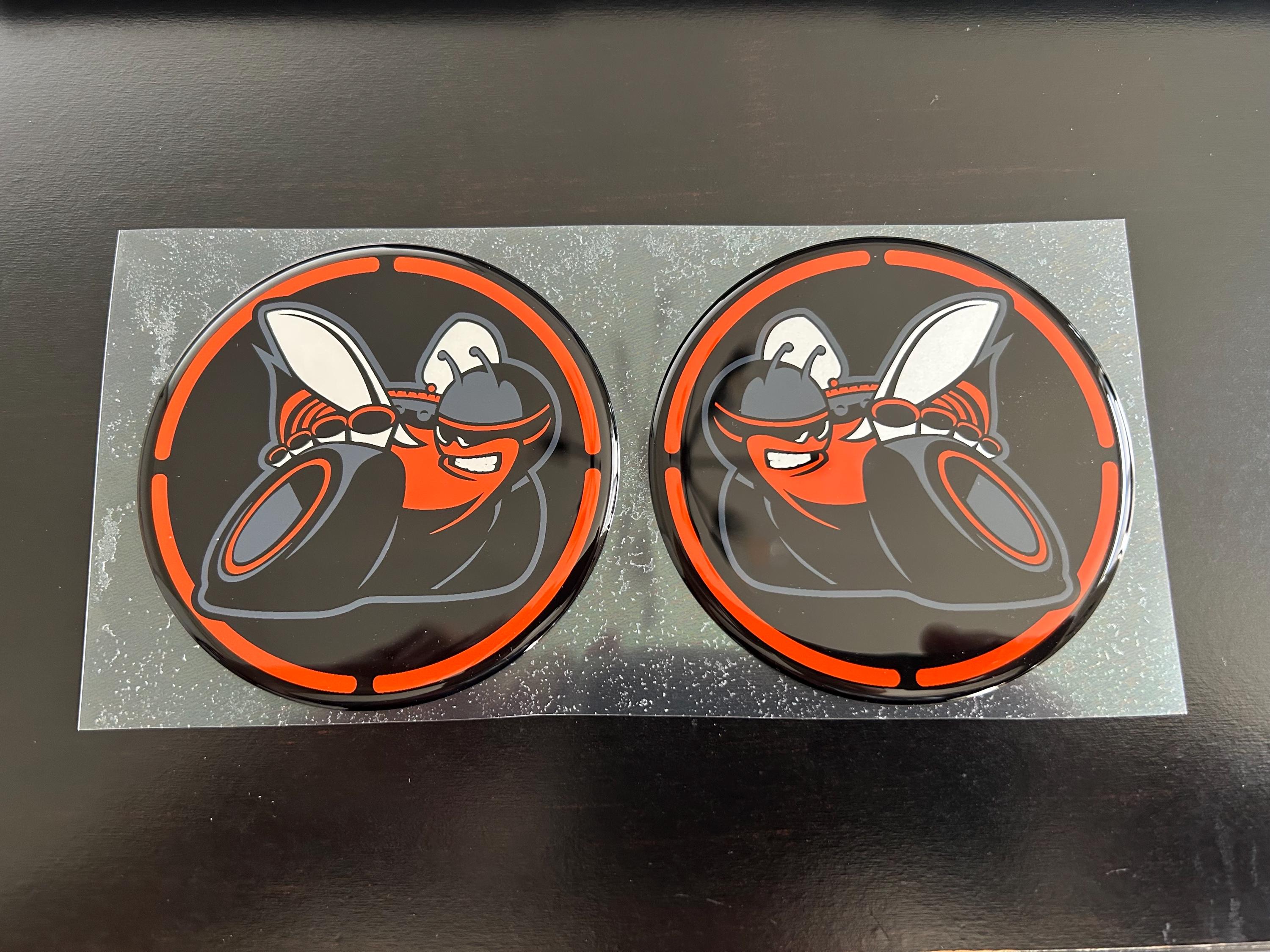 For Scat Pack Challenger Engine Bay Cup Holder Inlays (set of 2) in ...