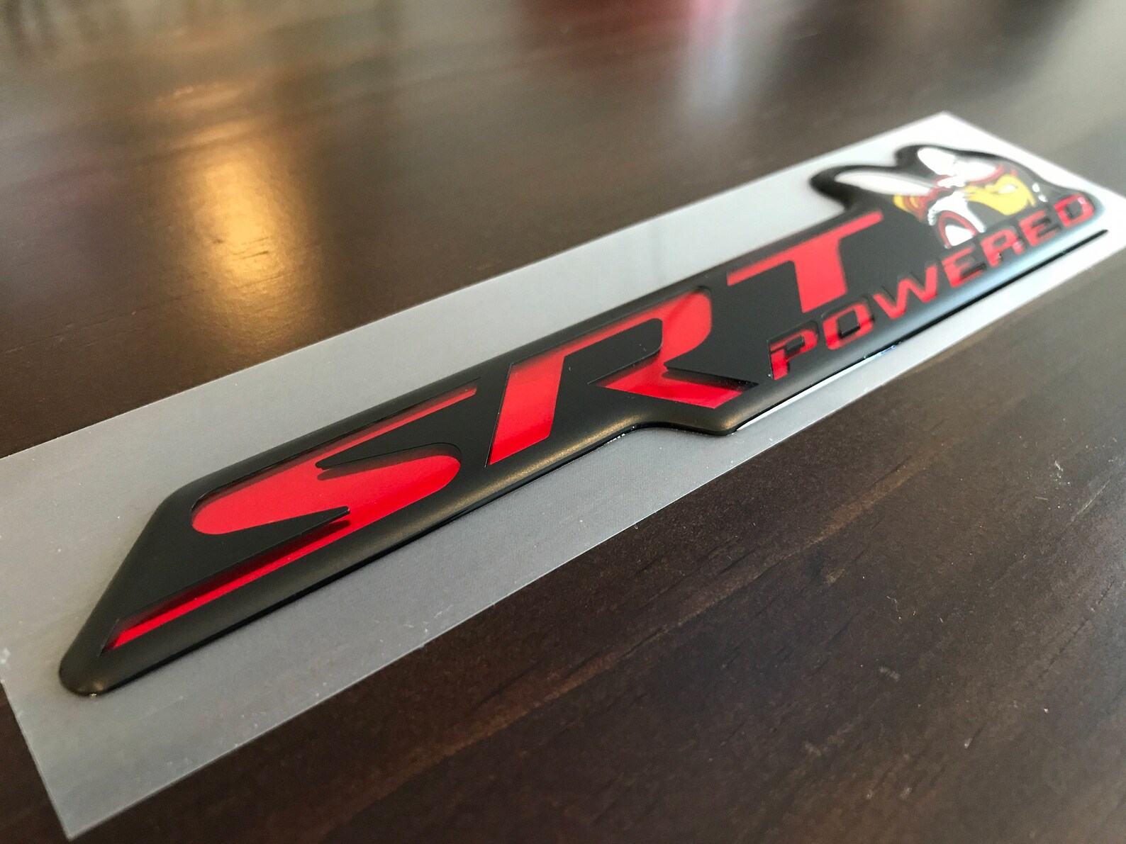 SRT Powered Badge for Scat Pack Challenger/charger in Red - Etsy