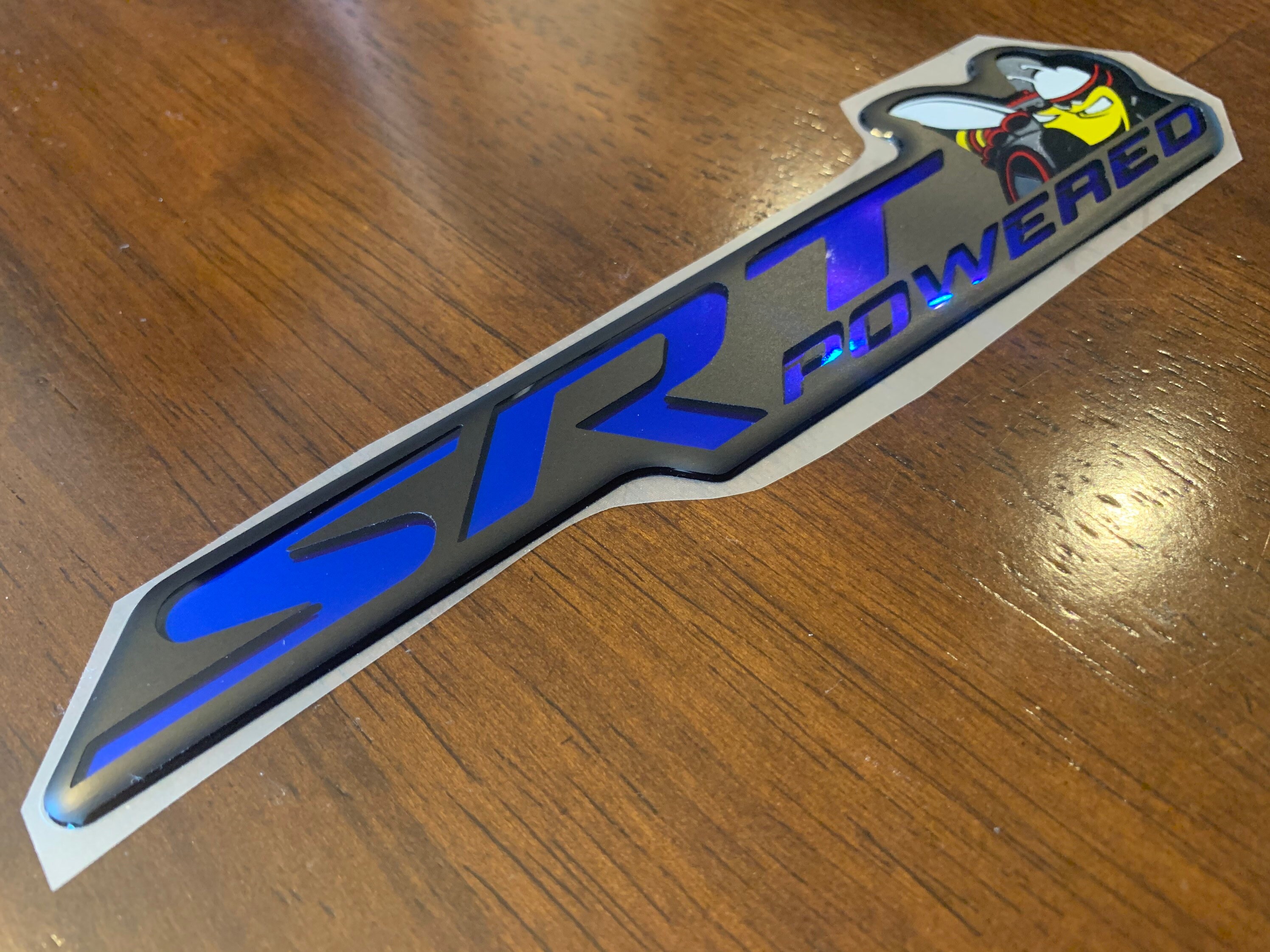 SRT Powered Badge for Scat Pack Challenger/charger in Dark | Etsy