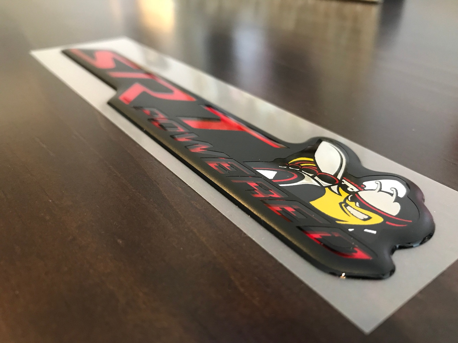 SRT Powered Badge for Scat Pack Challenger/charger in Red - Etsy