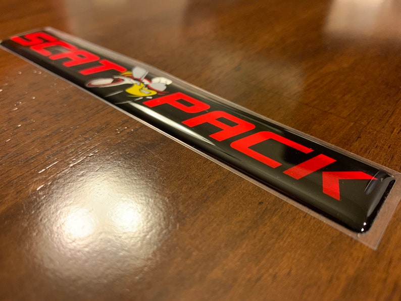 For Scat Pack Challenger/charger Badge for Spoiler, Trunk, Front ...