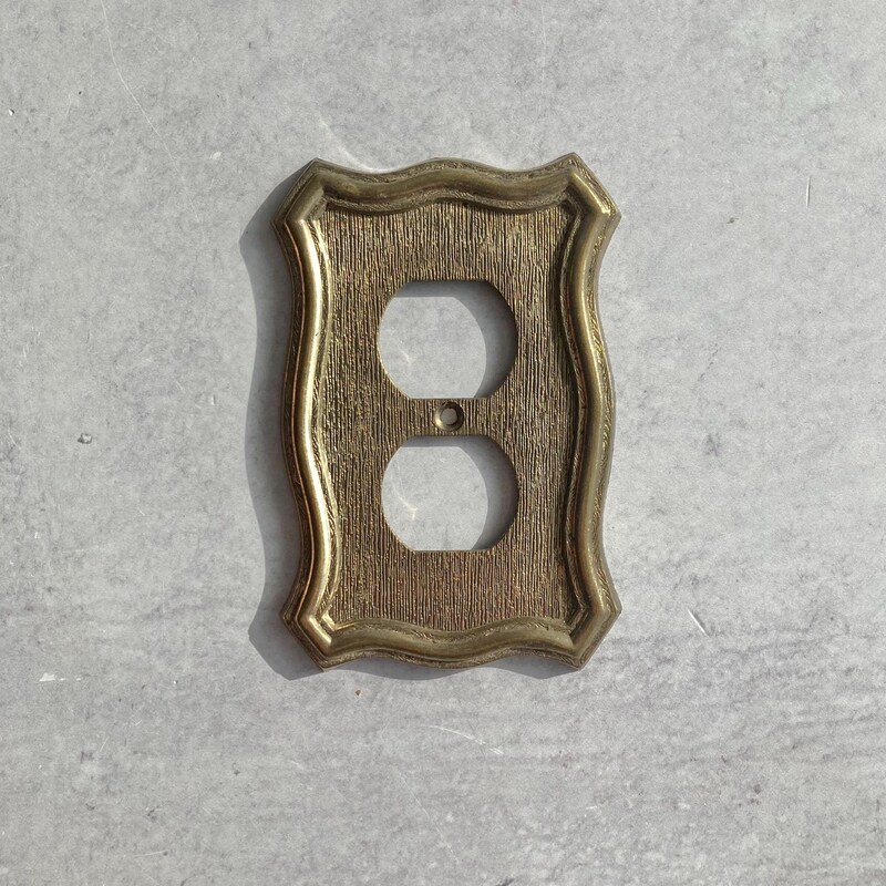Vintage Outlet Cover - Etsy