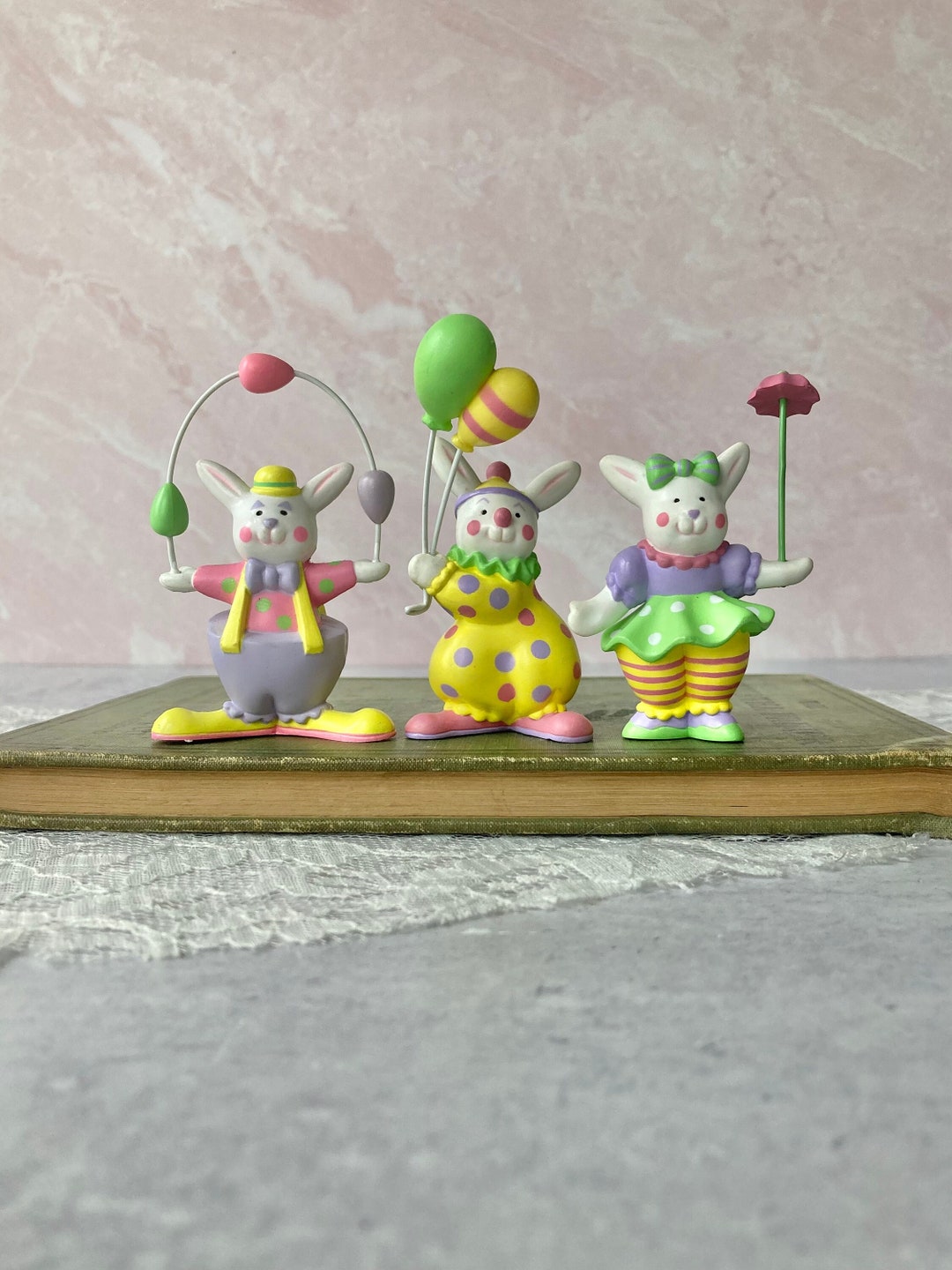 3 Vintage Rubber Avon Rabbits From 1991 - Etsy