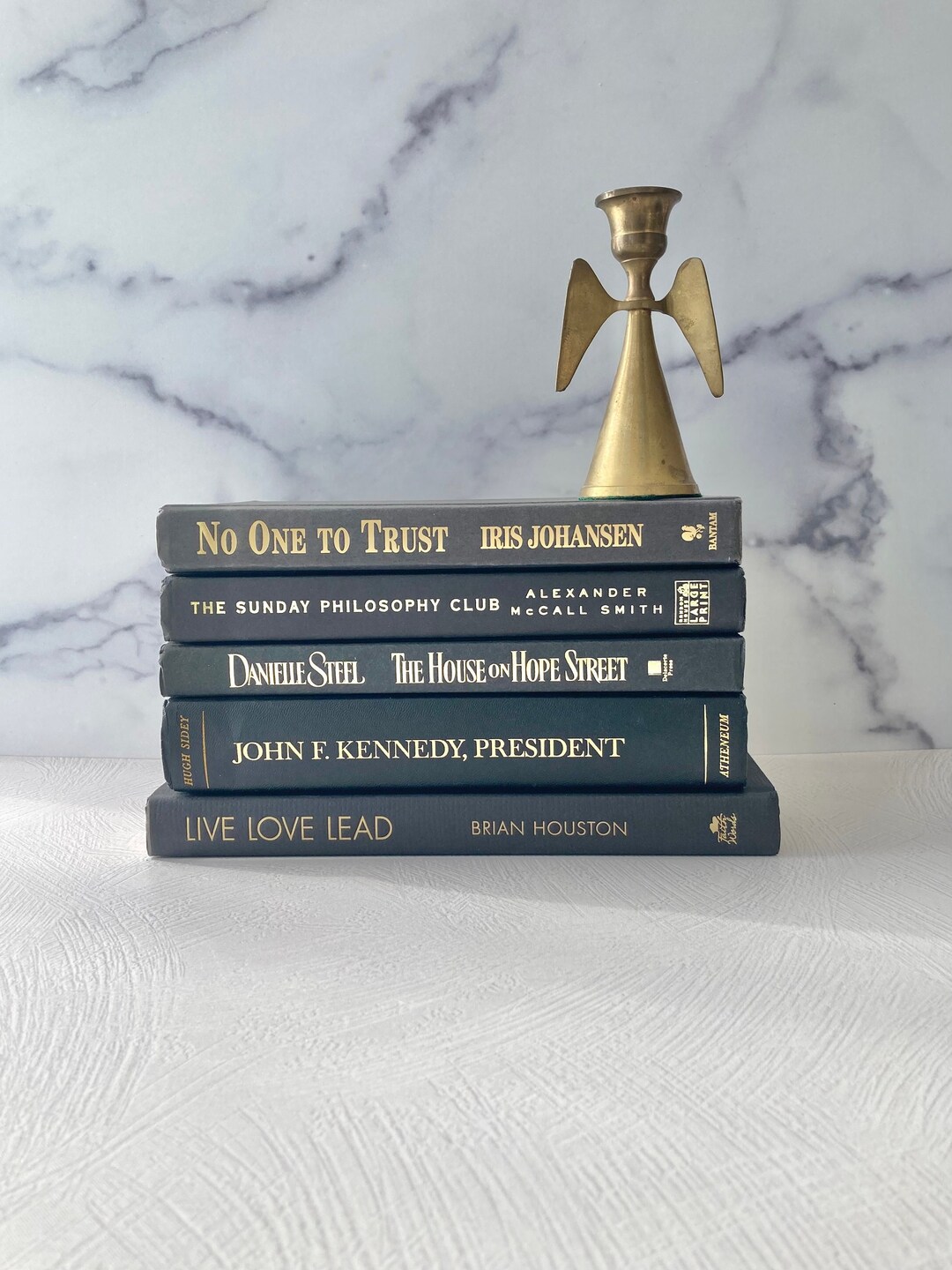 Black Books for Decor Set of 5 - Etsy