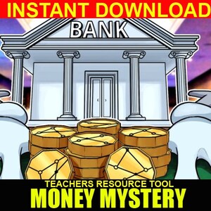 Money Mystery Game for Kids Fun Educational Resource Tool for Teachers ...