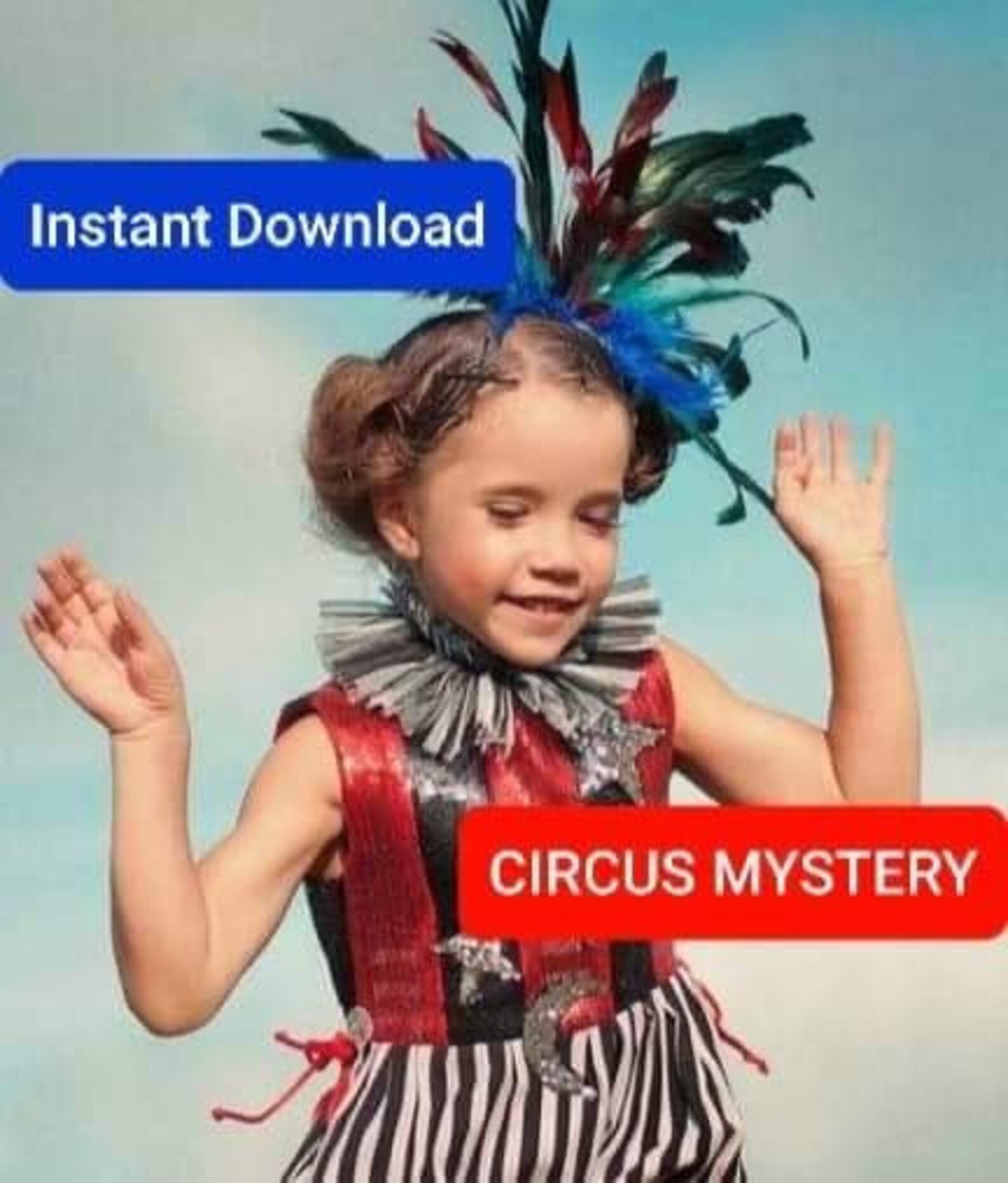Circus Mystery Game Kids Birthday Party Game , Teacher Resource , Kids ...