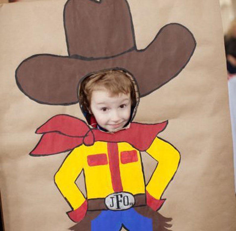 Kids Cowboy Mystery Game, Fun Birthday Party Game Idea , Cowgirl ...