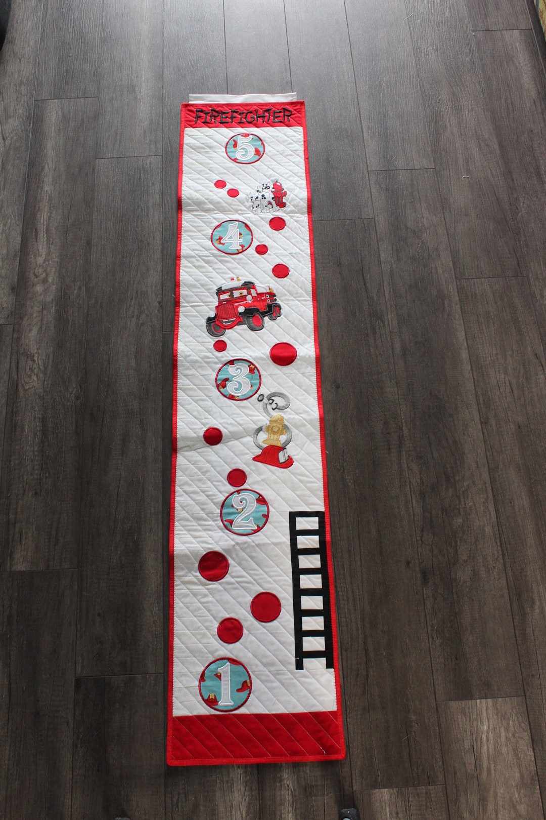 Fire Fighter Growth Chart - Etsy