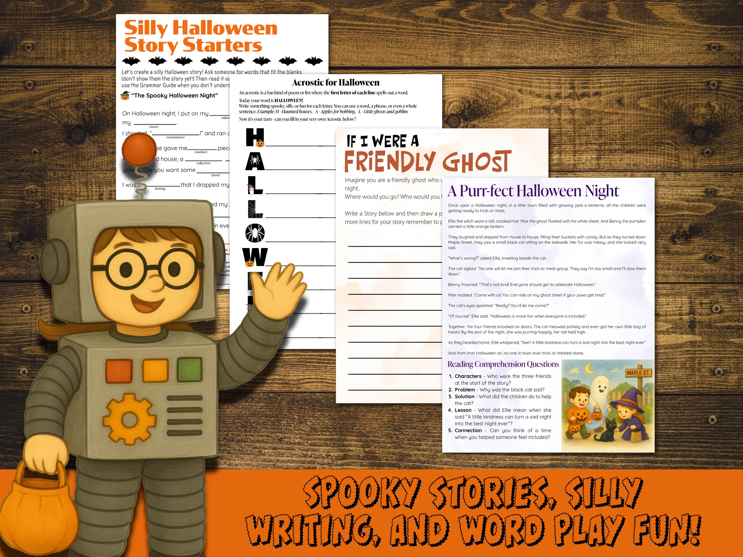 Halloween Unit Study: History, Math, Art - Ages 4-9 (digital Download ...