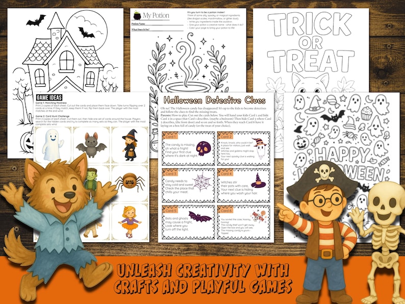 Halloween Unit Study: History, Math, Art - Ages 4-9 (digital Download ...