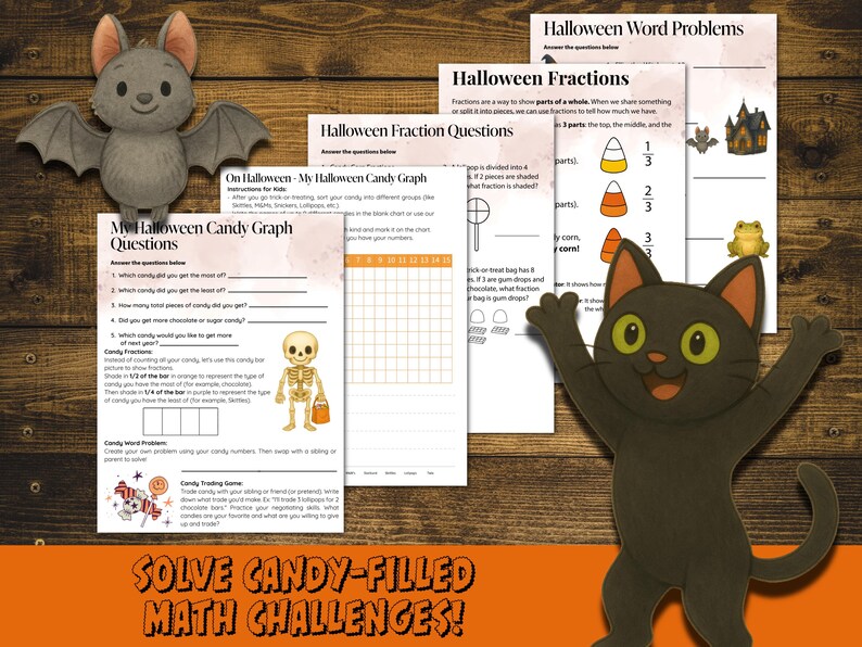 Halloween Unit Study: History, Math, Art - Ages 4-9 (digital Download ...