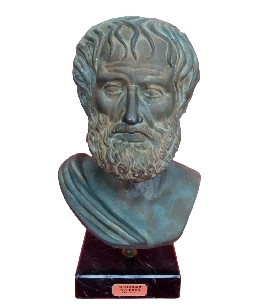 Aristotle the Philosopher Bust Western Philosophy Aristotelis Socrates ...