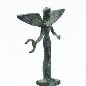 Nike Winged Goddess of Victory Bronze Sculpture Daughter of Titan ...