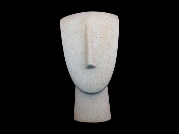 Cycladic Head Ancient Greek Art Porestone Material Museum Replica Art ...