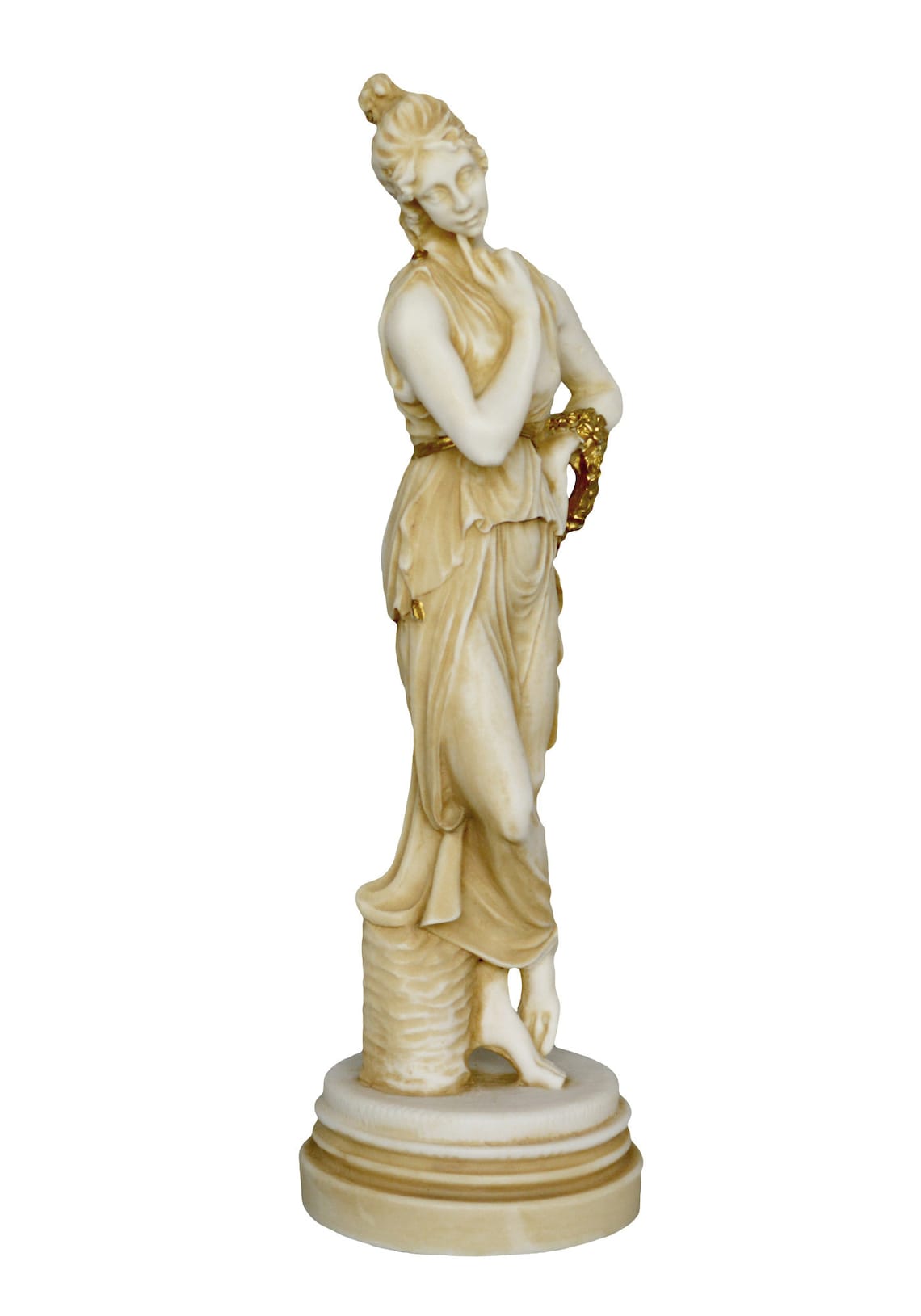 Persephone Queen of the Underworld Alabaster Aged Statue - Etsy