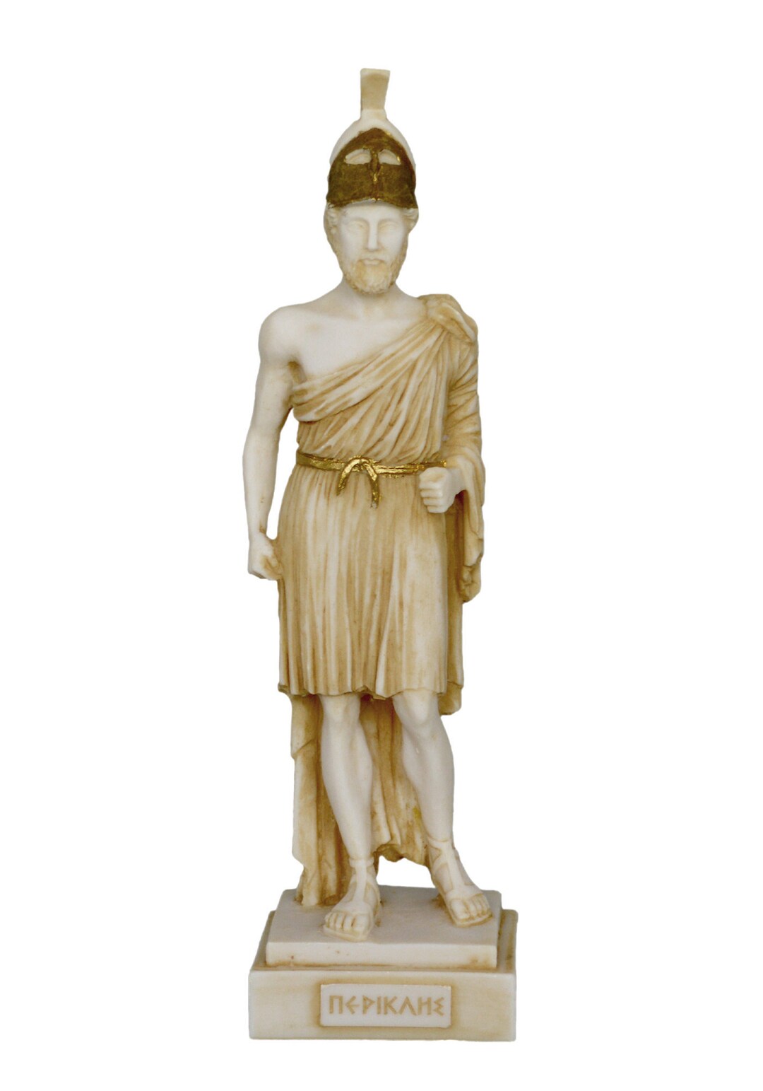 Pericles Alabaster Aged Statue Ancient Athens Golden Age General ...