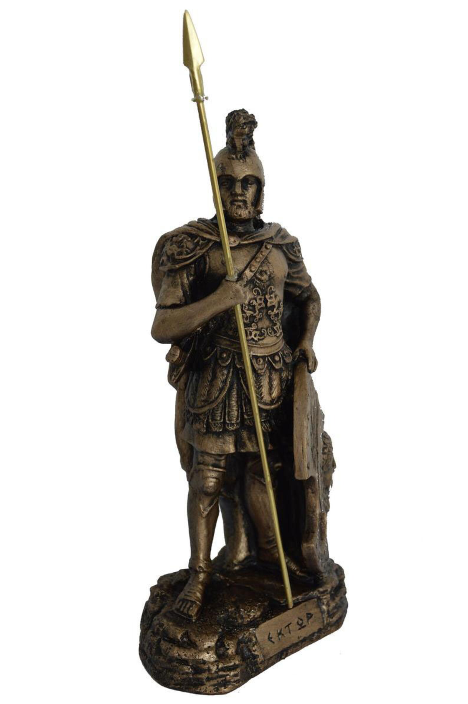 Prince Hector Statue Sculpture Hero of Trojan War Battle Homer Iliad ...