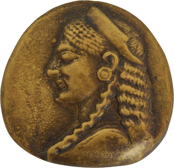 Kore of Acropolis Maiden Bronze Desk Presse Papier - Etsy