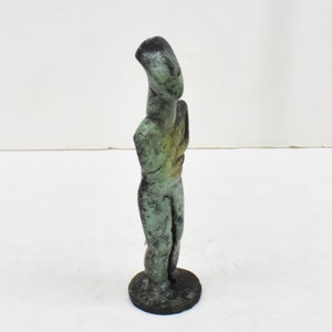 Cycladic Bronze Idol Small Statue Sculpture Ancient Art Abstract ...