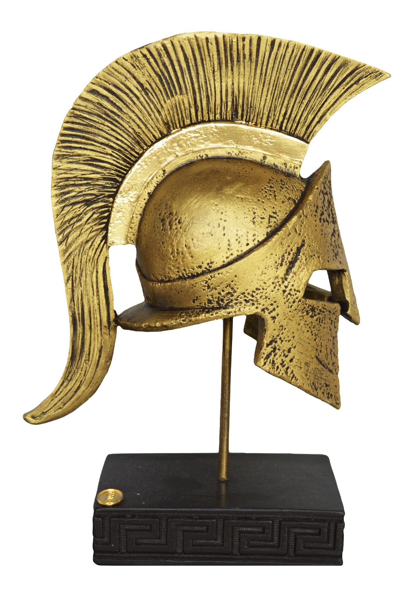 King Leonidas Helmet Spartan Hero Alabaster Small Sculpture - Etsy