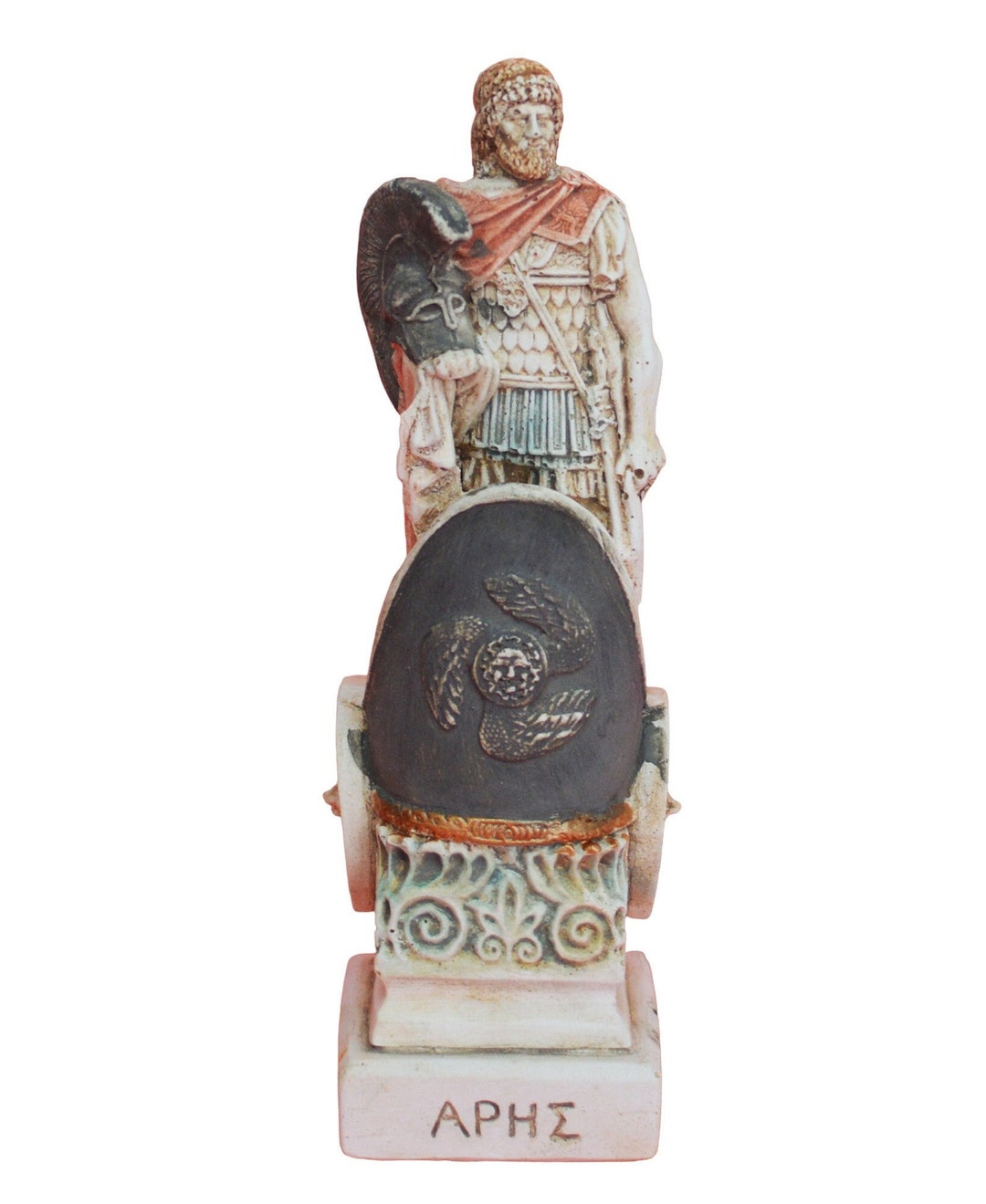 Ares God of War Small Statue Figurine Greek God of Olympus Spirit of ...