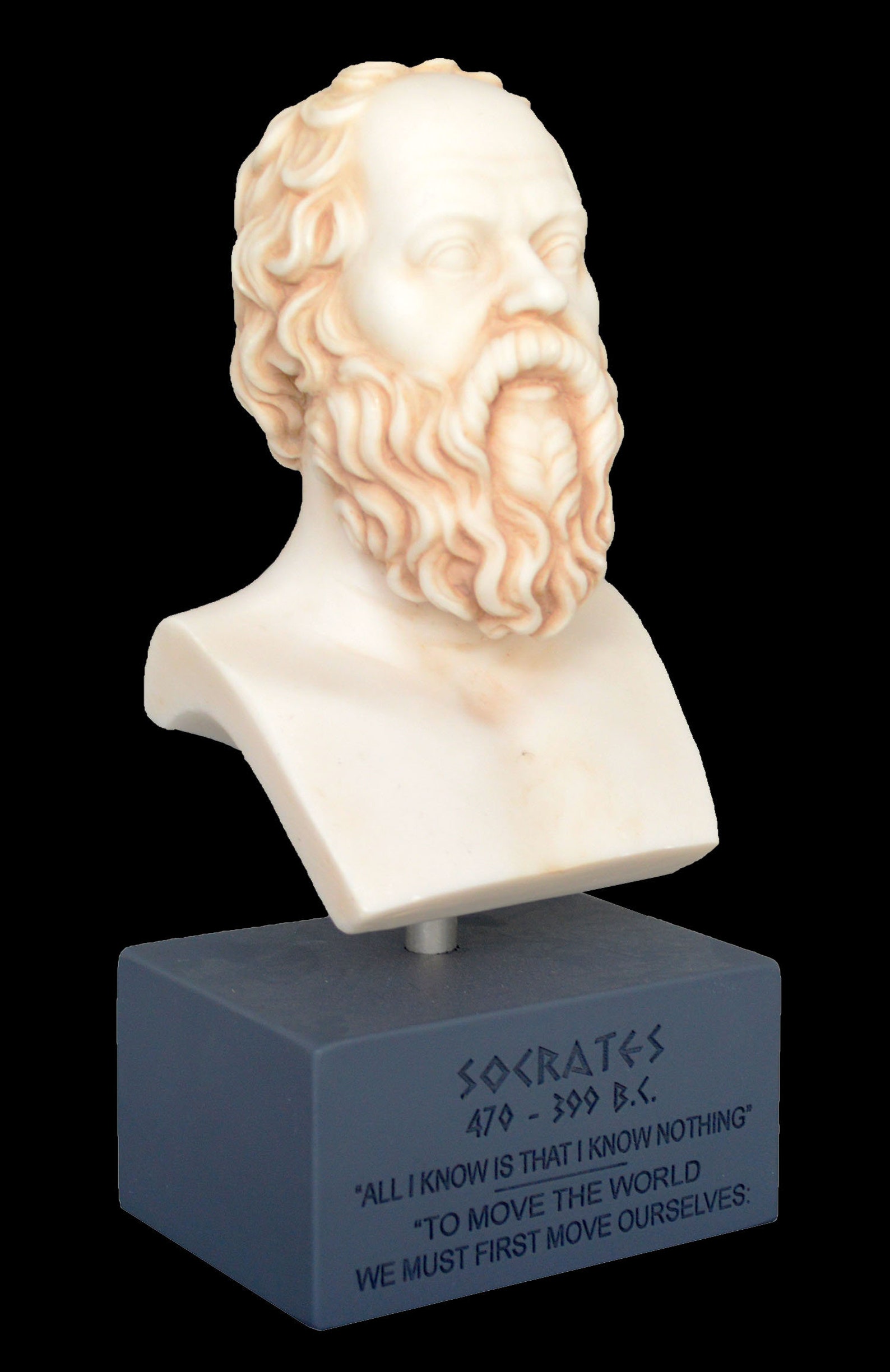 Socrates Bust Statue Western Philosophy Plato Aristotle | Etsy