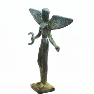 Nike Winged Goddess of Victory Bronze Sculpture Daughter of Titan ...
