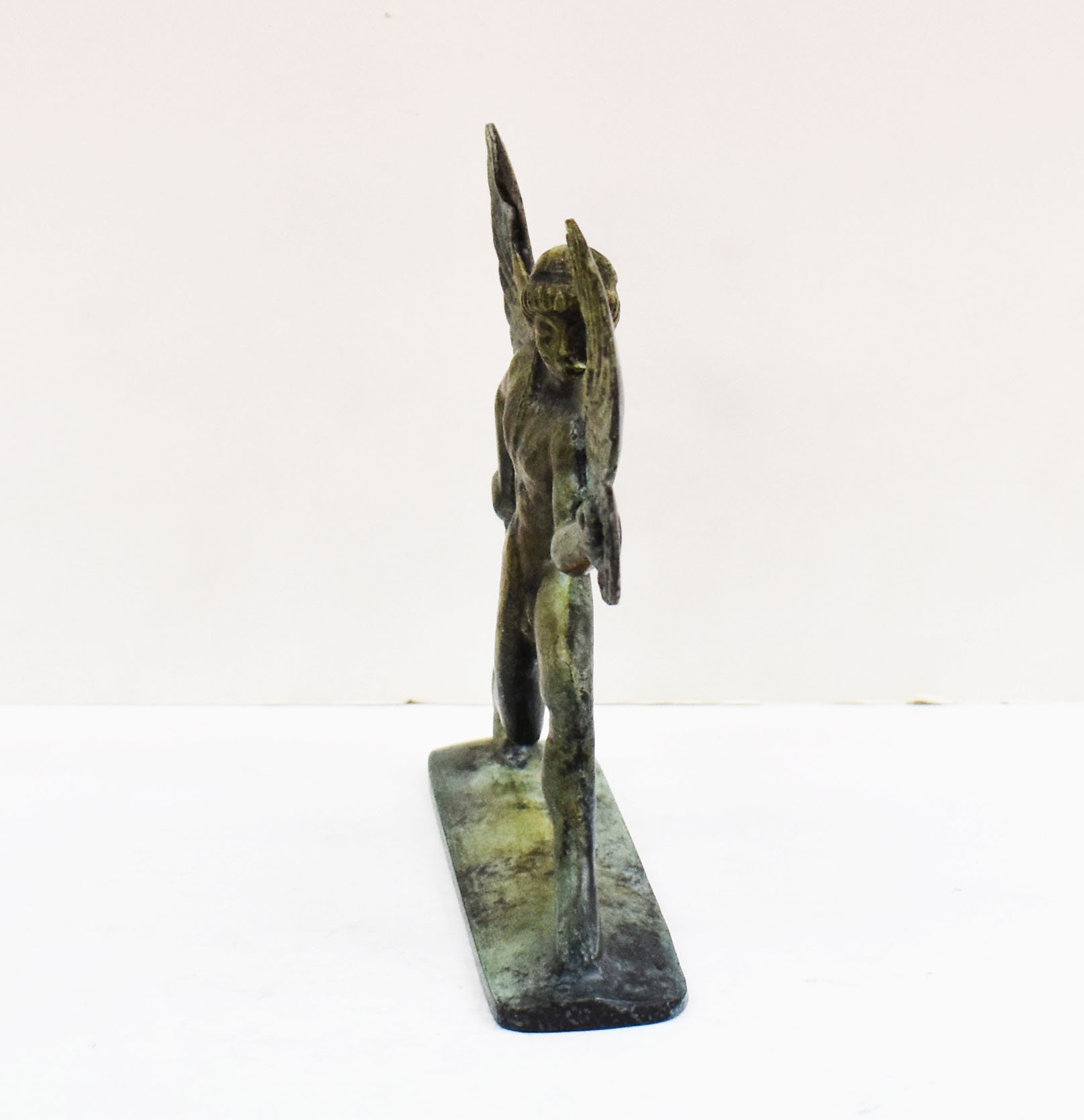 Boreas Mini Bronze Statue Winged God of Winter and the North - Etsy
