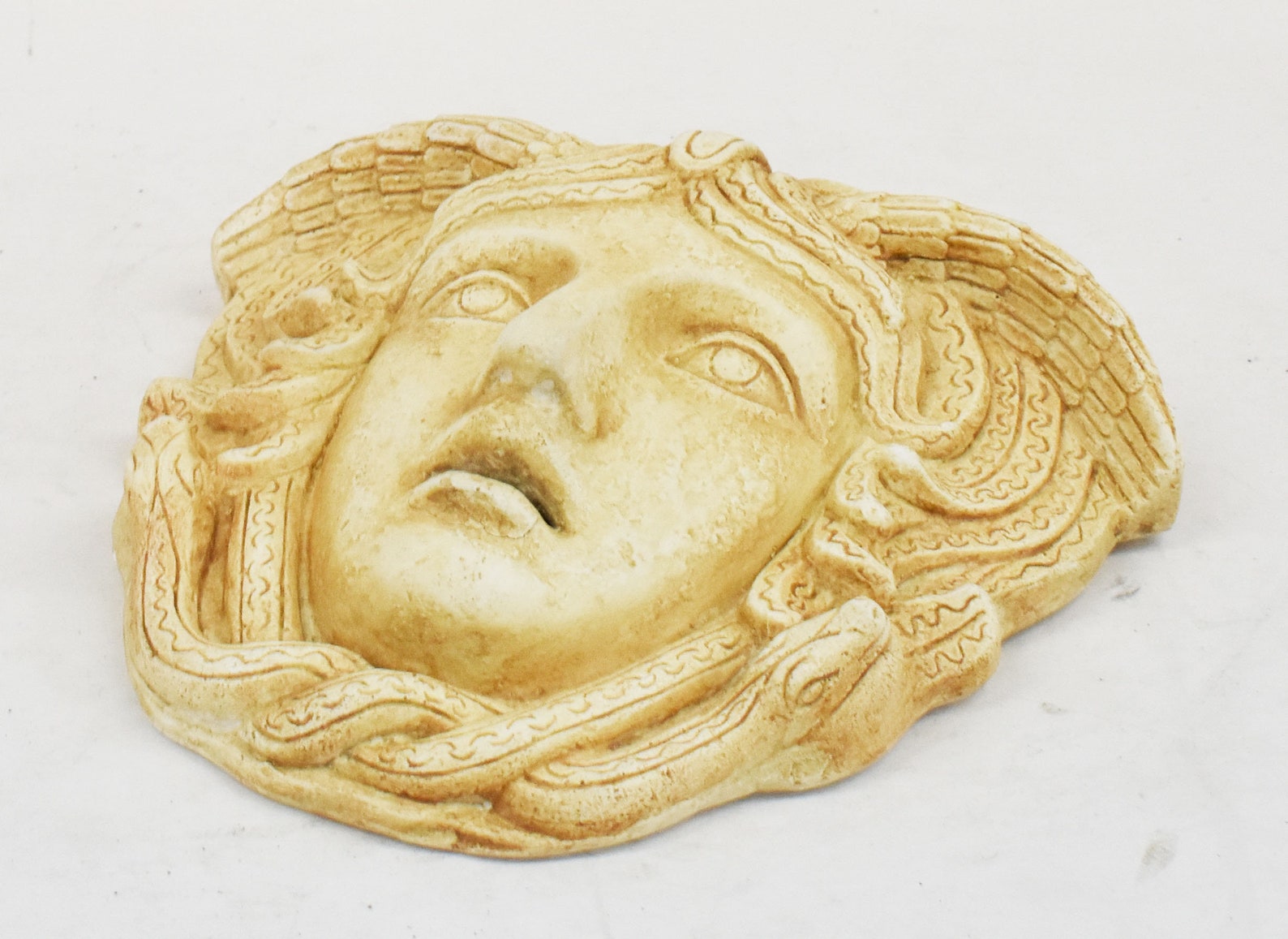 Medusa Miniature Mask Gorgon Medousa Ancient Greece First - Etsy