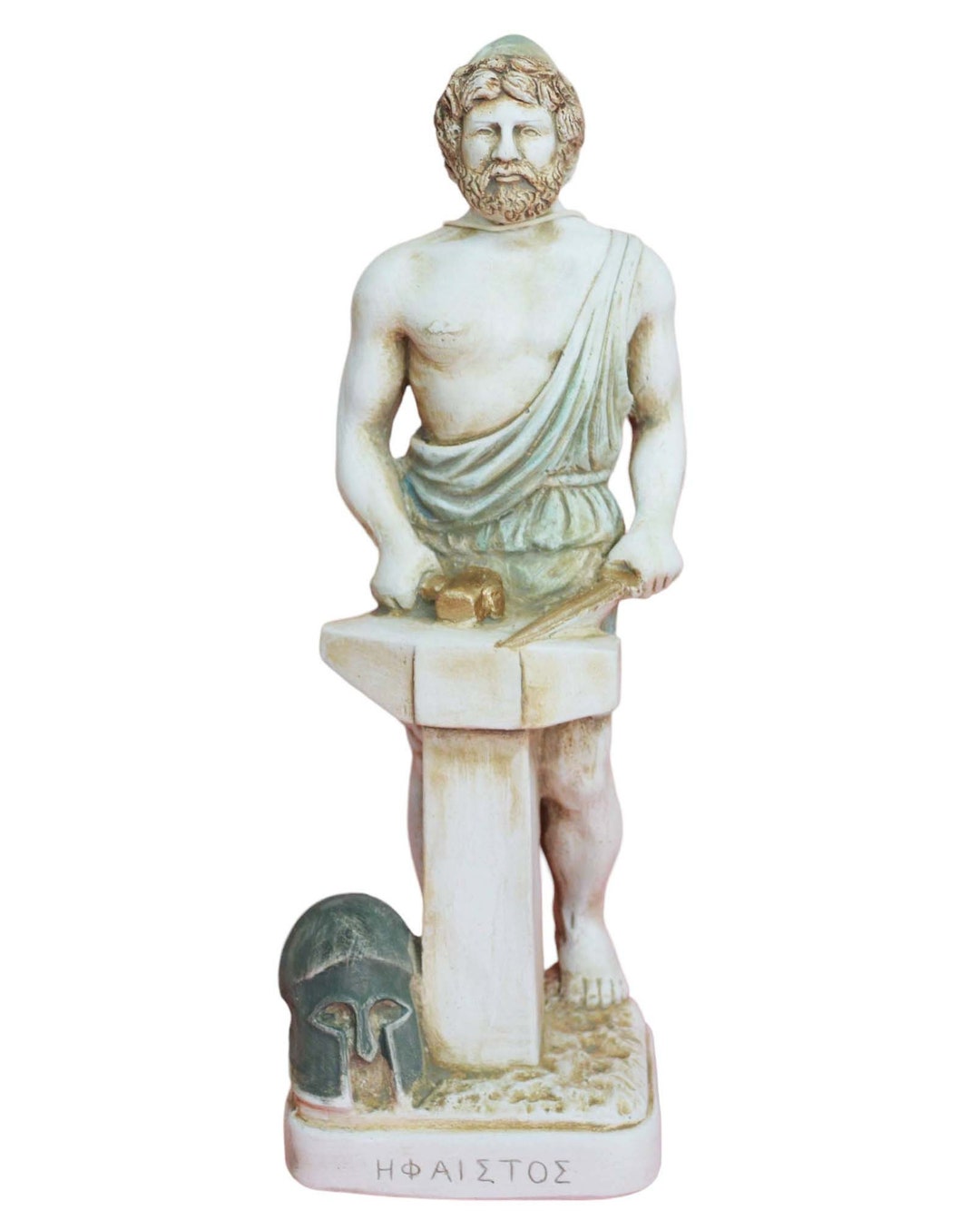 Hephaestus Small Statue Sculpture God of Fire Volcanoes Blacksmith ...