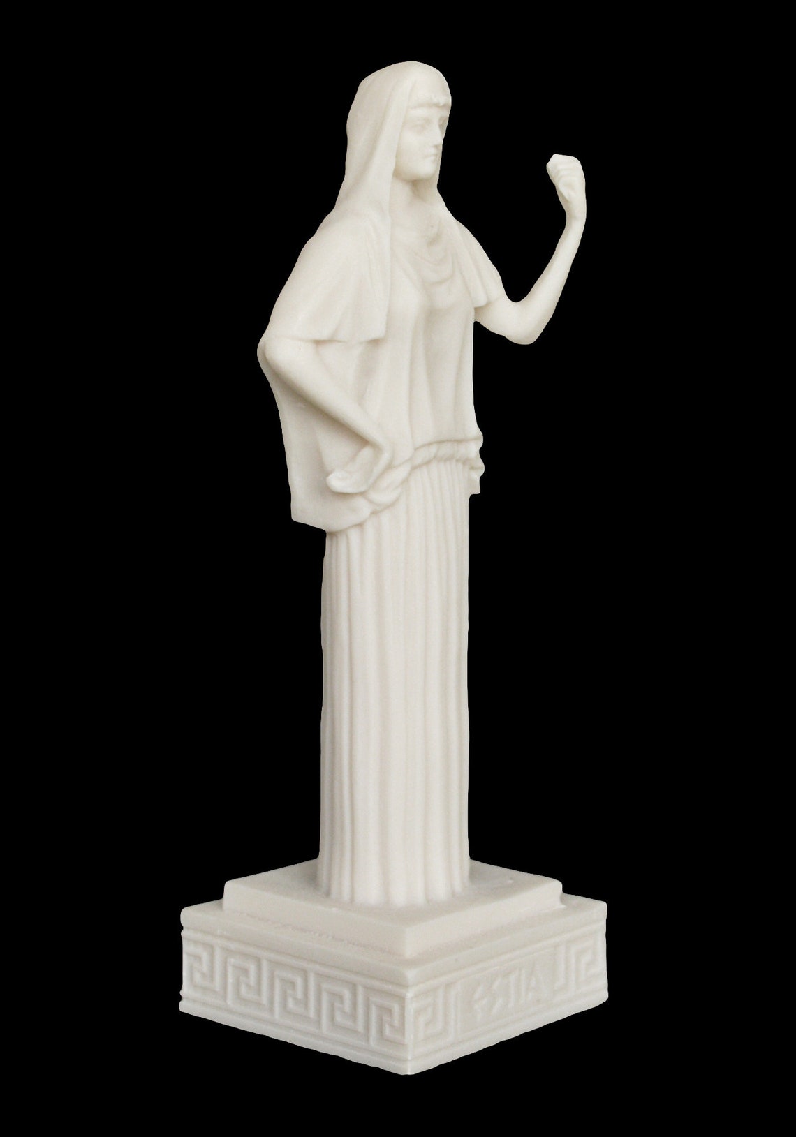 Hestia Small Alabaster Statue Greek Goddess of the Family - Etsy