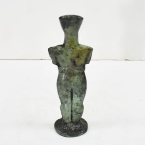 Cycladic Bronze Idol Small Statue Sculpture Ancient Art Abstract ...
