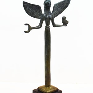 Nike Winged Goddess of Victory Bronze Figurine Daughter of Titan Pallas ...