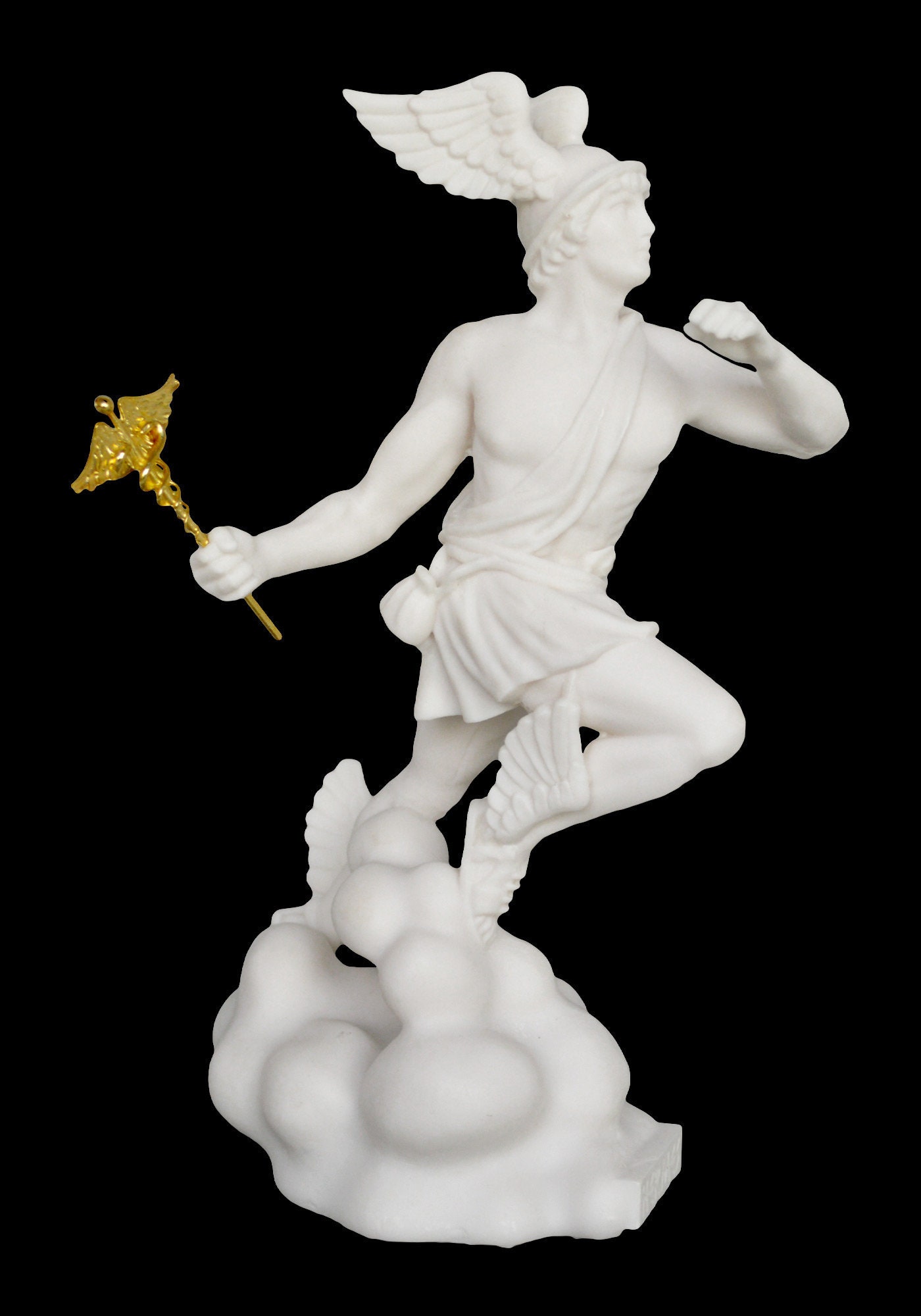 Roman God Mercury Statue