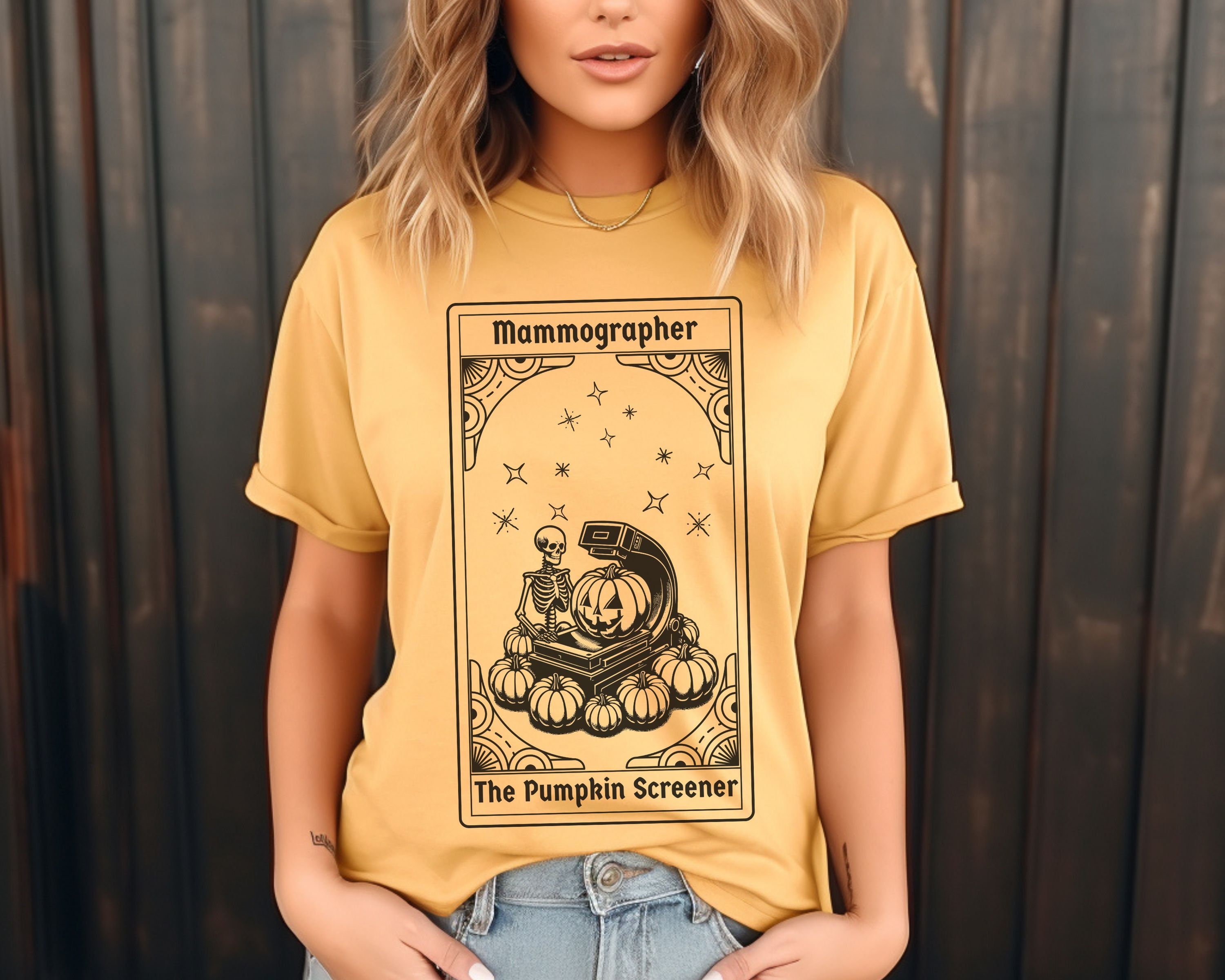 Witchy Mammographer Shirt, Funny Halloween Mammo Tech Tee, Mammography ...