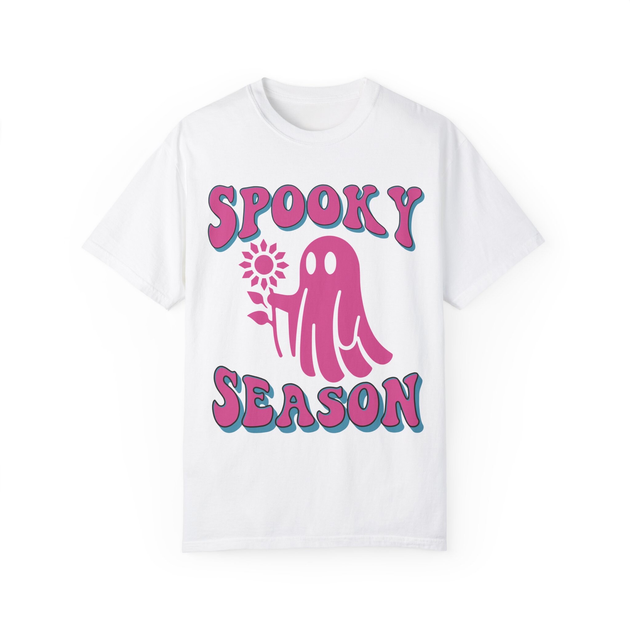 Retro Fall Shirt, Halloween Ghost Tee, Spooky Season Top, Fall Clothing ...