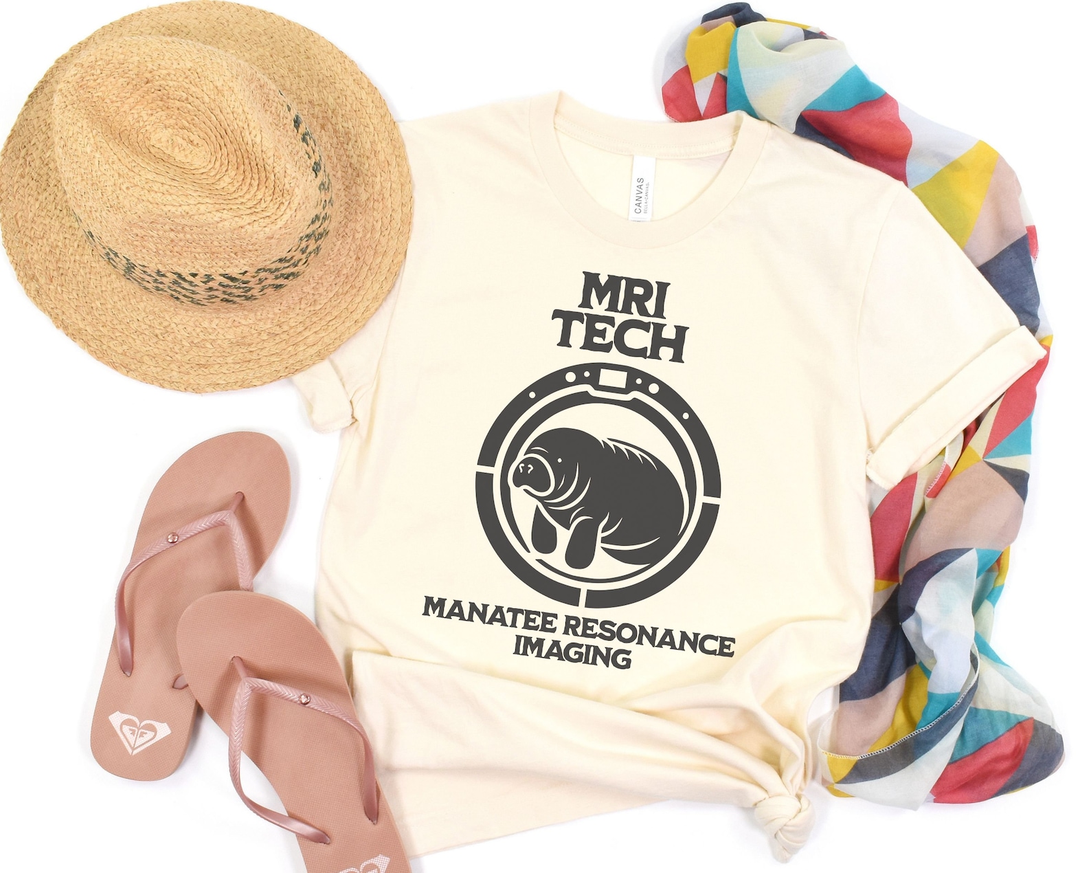 Manatee MRI Tech Shirt, Funny MRI Earth Day Tee, Gift for MRI Tech ...