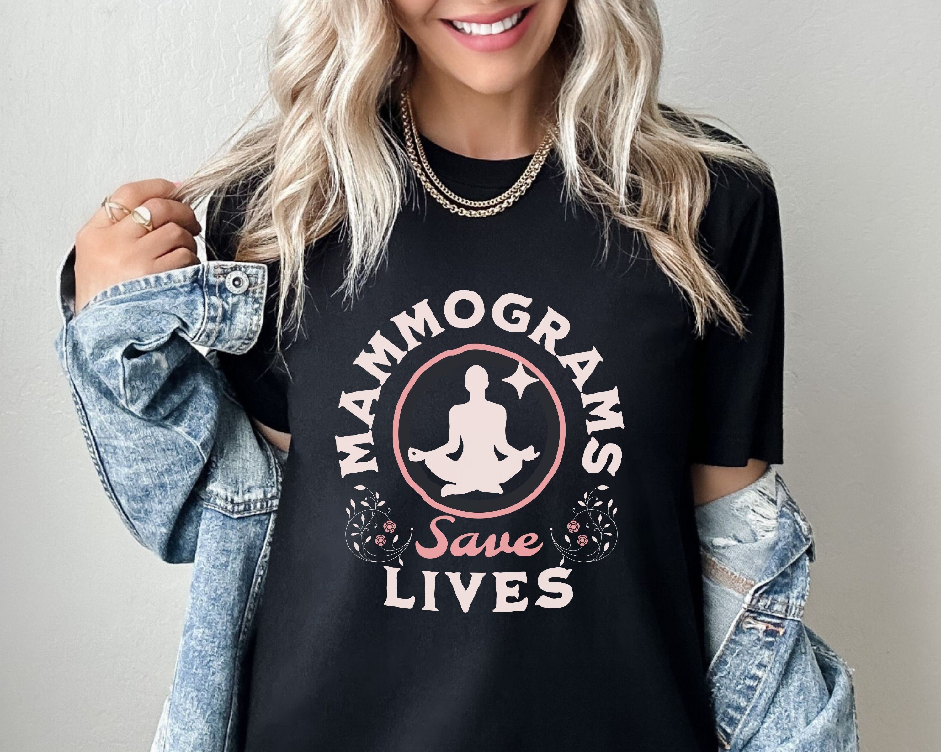 Breast Cancer Awareness Shirt, Mammographer Crewneck, Mammogram Sweater ...