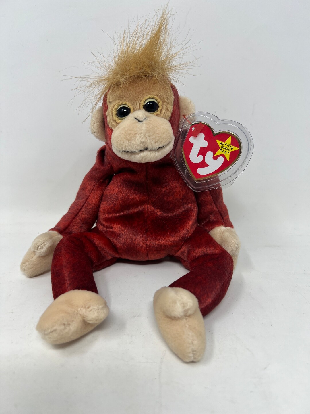 RARE TY Beanie Babies Schweetheart Orangutan, Ape, Monkey Tag Errors - Etsy