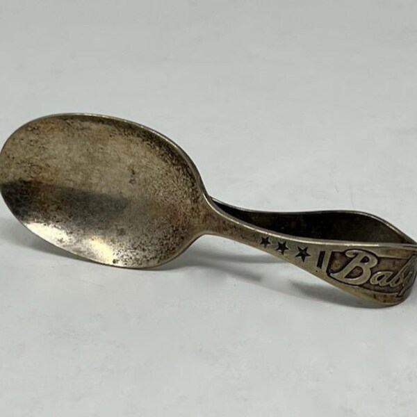 Vintage Baby Spoon - Etsy