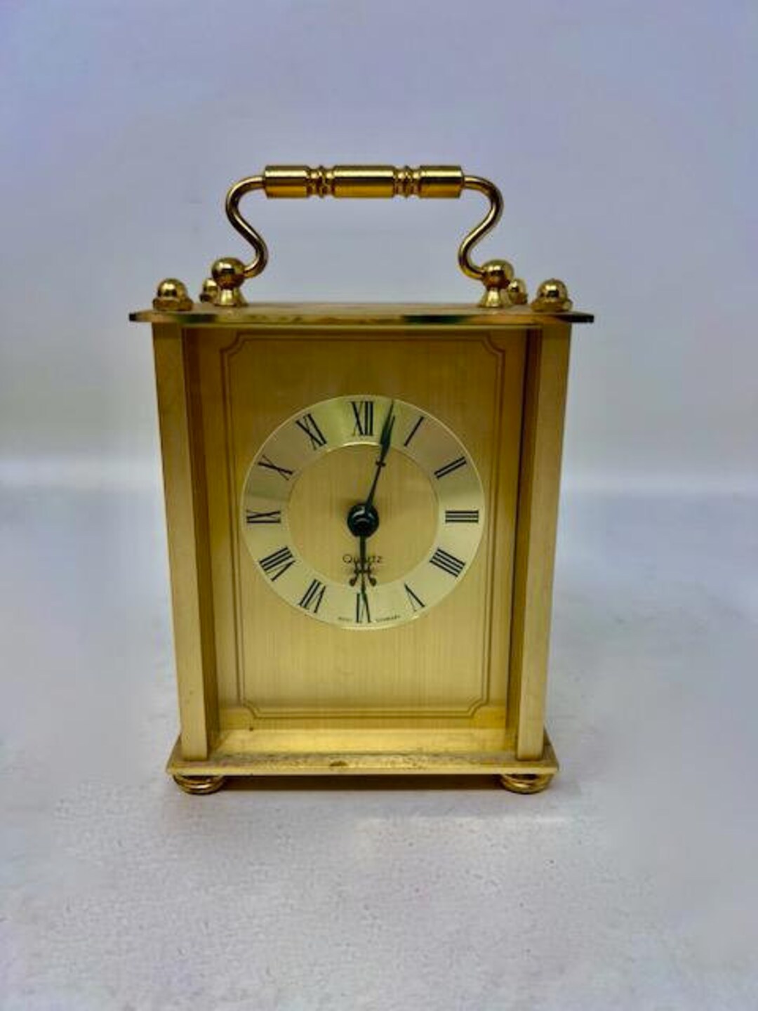 Vintage Battery Operated Made in West Germany Quartz Carriage Clock - Etsy