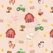 Barn Animal Printable Pattern Cute Barnyard Printable Paper Farm Animal ...
