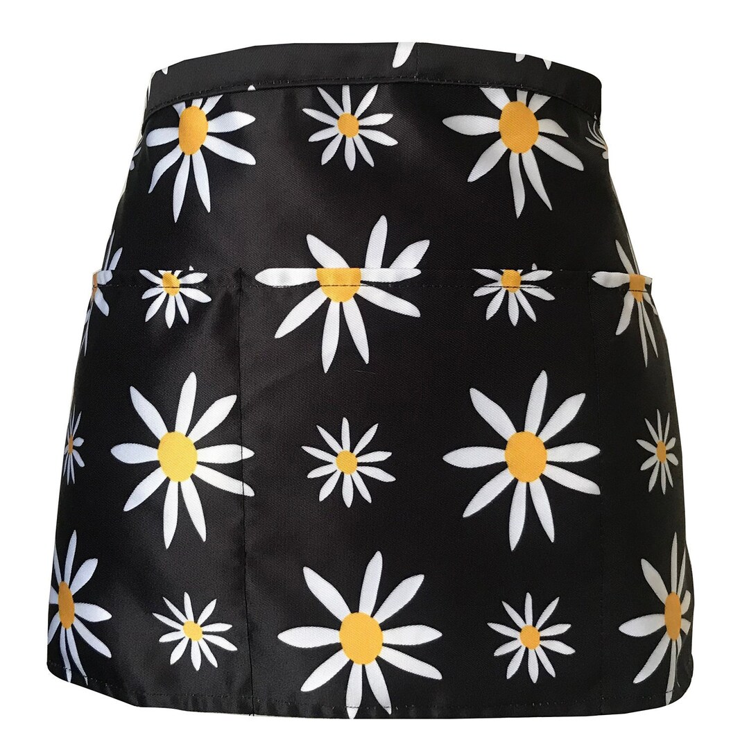 Daisy Apron With Flowers Apron Waitress Apron for Server Apron for ...