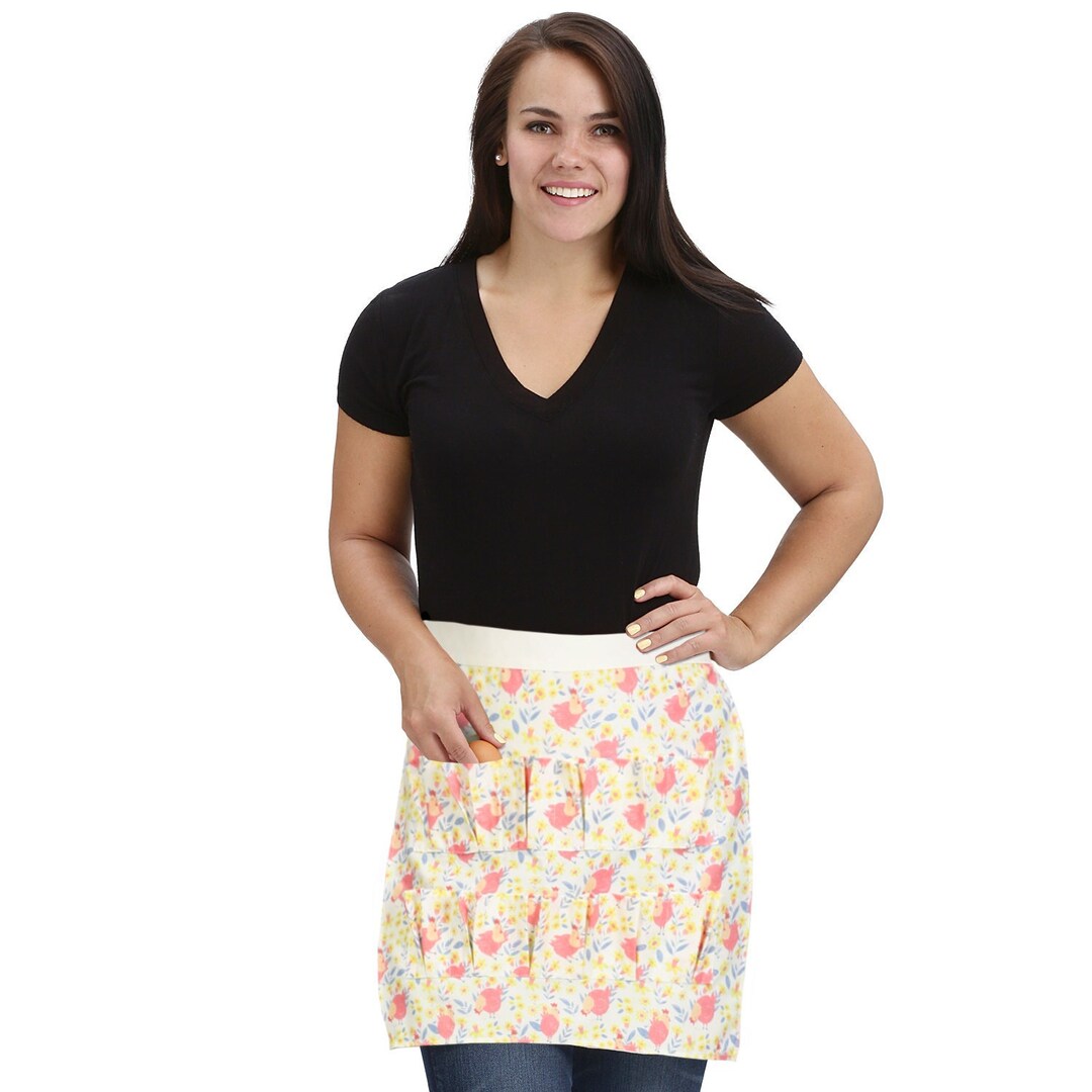 Women's Chicken Egg Collecting Apron Egg Gathering Apron Egg Apron With ...