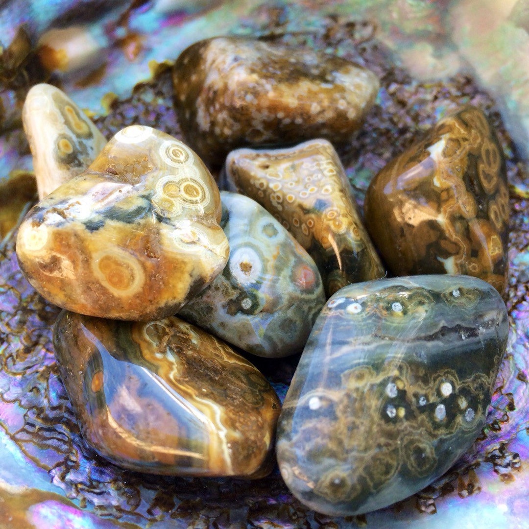 Happiness, Ocean Jasper, Joy, Release of Stress, Release of Negativity ...