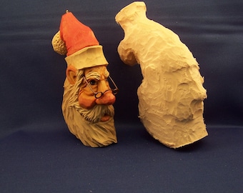 Santa Ornament 2005 Rough Out - Etsy