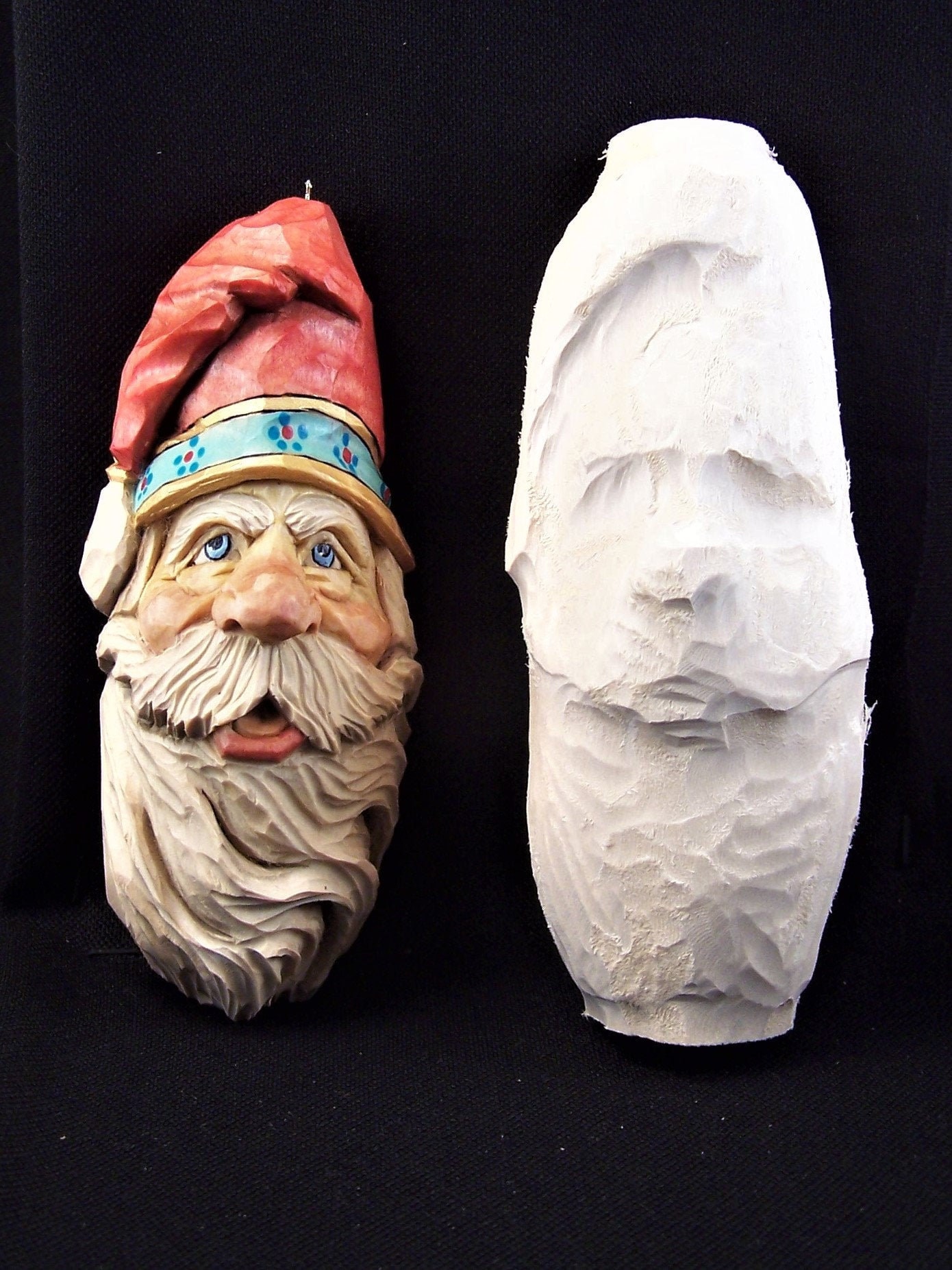 Santa Ornament 2007 Rough Out - Etsy