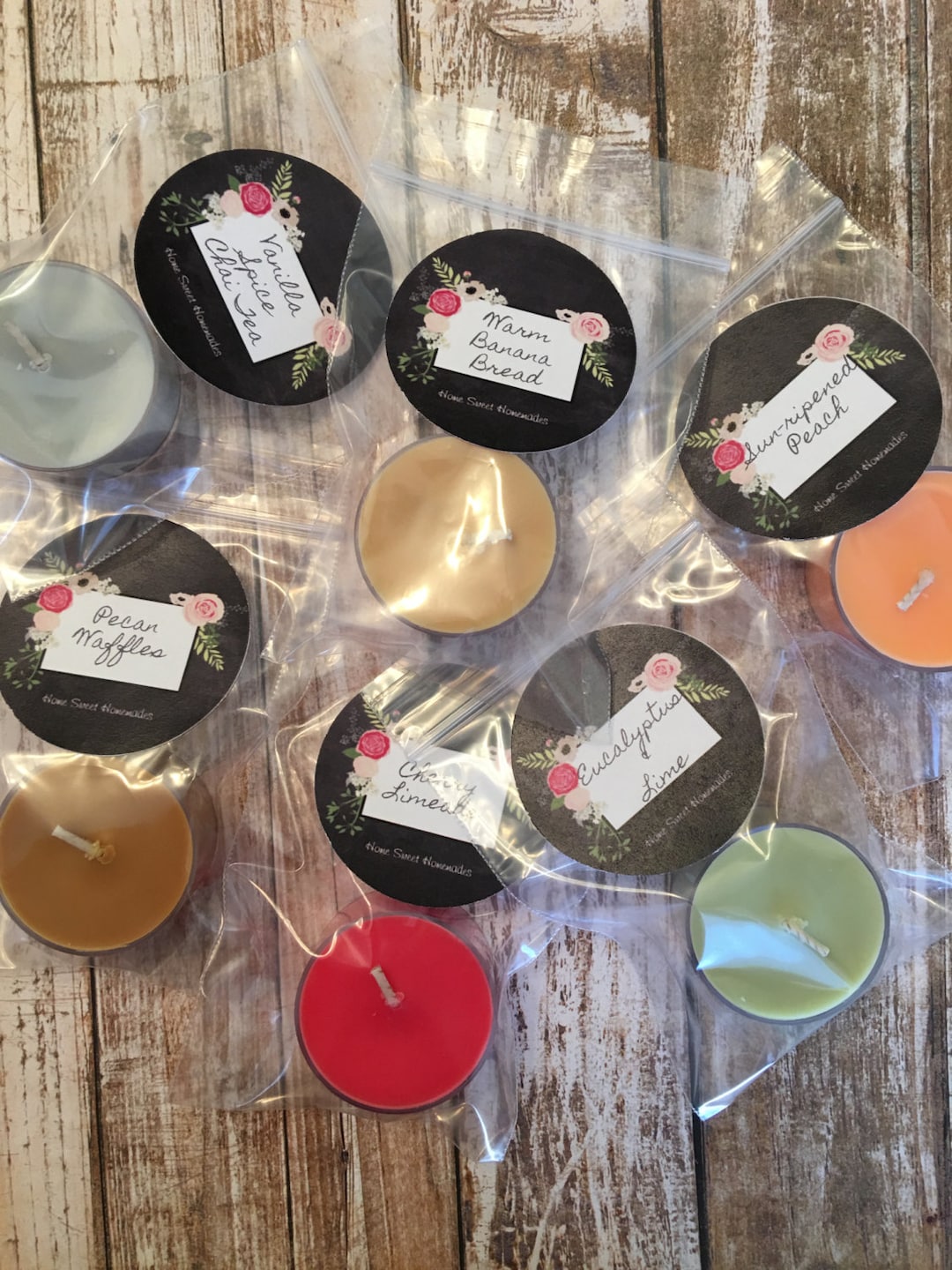 Soy Tea Light Sample - 54+ Delightful Scents! - Etsy